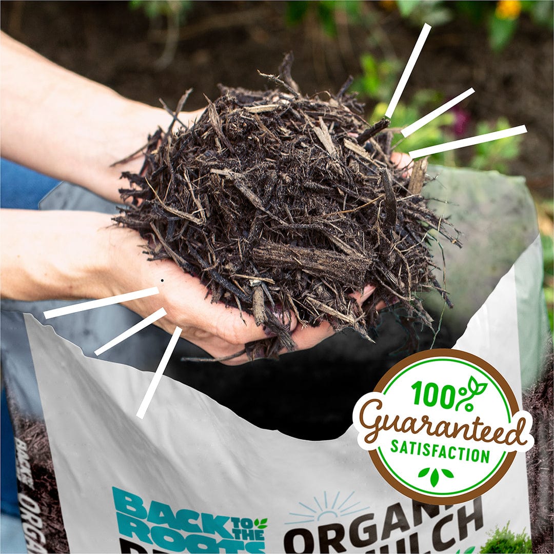 Organic Premium Mulch — Natural Wood (60 1 cu.ft. Bags) – Ready to Use ...