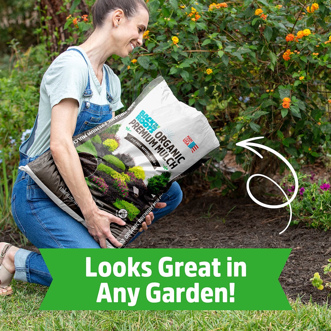 Organic Premium Mulch — Natural Wood (60 1 cu.ft. Bags) – Ready to Use ...