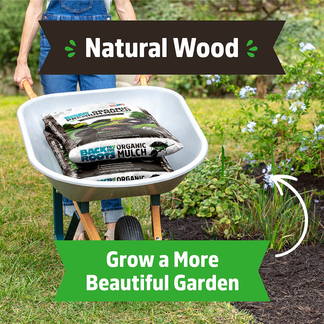 Organic Premium Mulch — Natural Wood (60 1 cu.ft. Bags) – Ready to Use ...