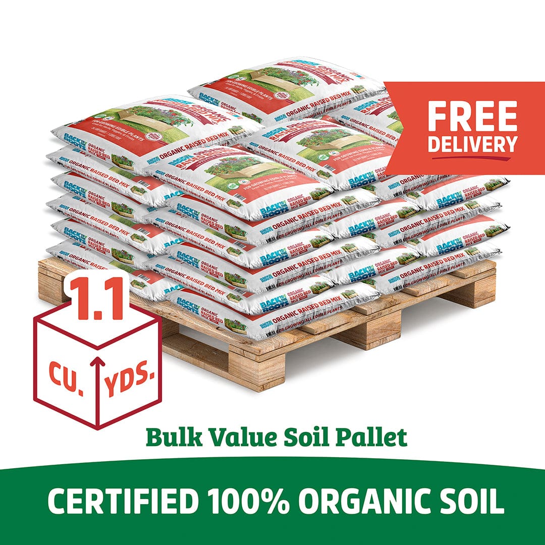 Organic Bulk Raised Bed Soil (30 1 cu. ft. Bags) - FREE Shipping – Back ...