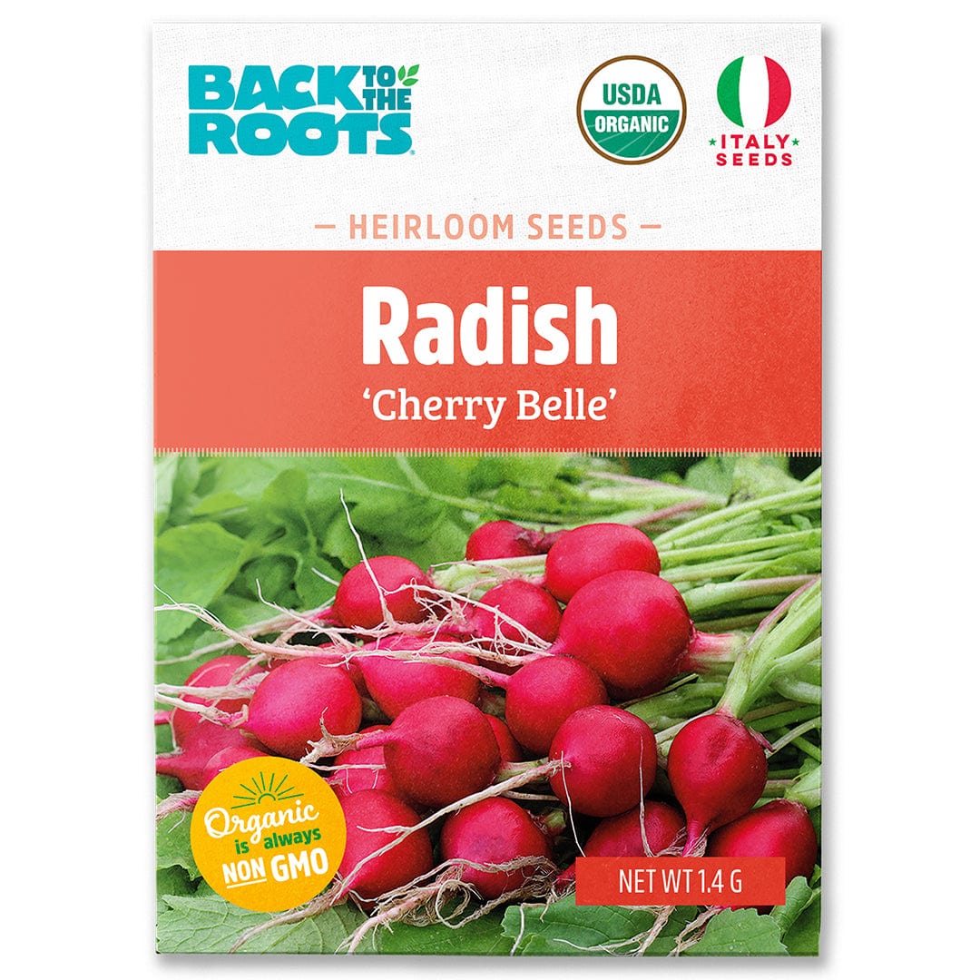 Organic Radish Seeds — 'Cherry Belle' – Back to the Roots